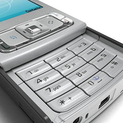 nokia n95 mobile phone 3d model