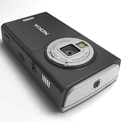 nokia n95 mobile phone 3d model