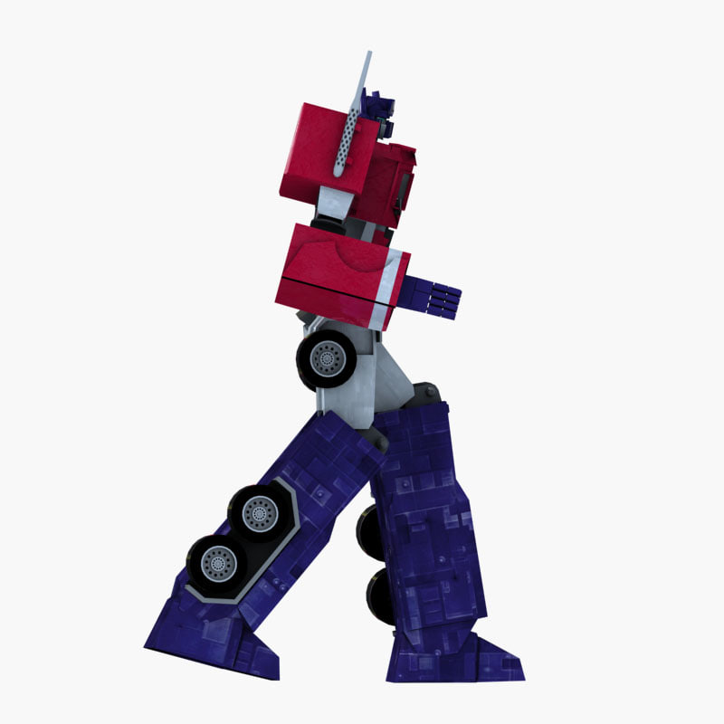 3ds max autobot transformer optimus prime