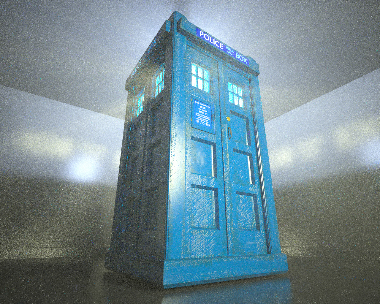 free tardis 3d model