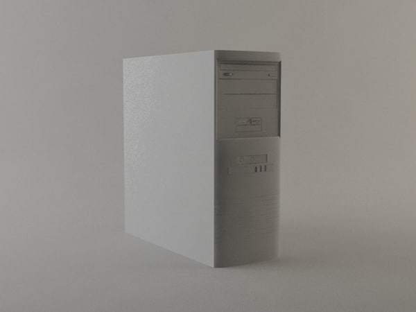 3d pc case computer