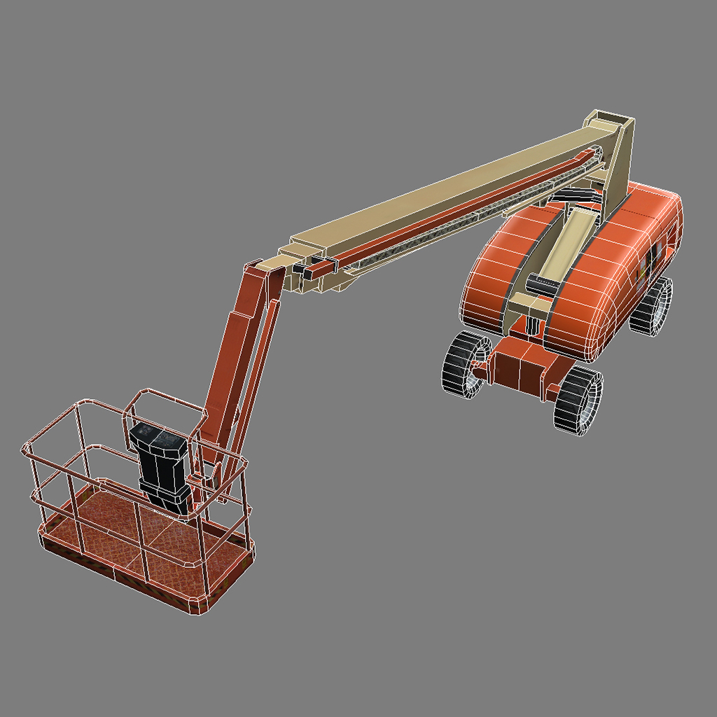 cherry picker 1 3d model