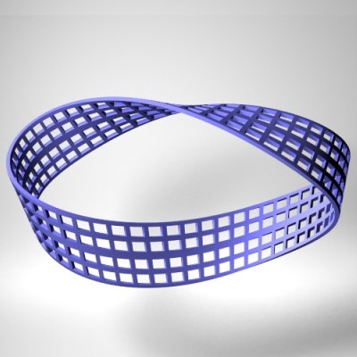 moebius strip 3d model