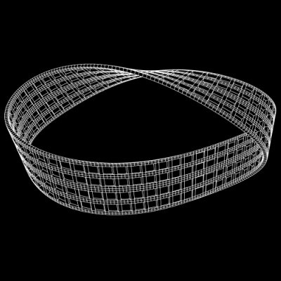 moebius strip 3d model
