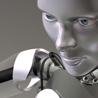 maya female cyborg resolution