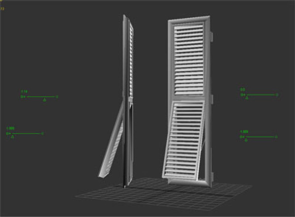 3ds max italian shutter