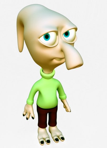 cartoon character pinky 3ds