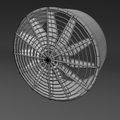 maya large fans
