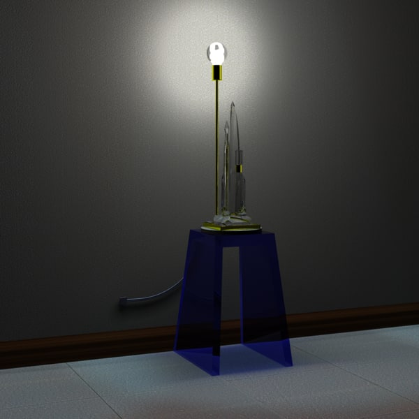 lamp light 3d model