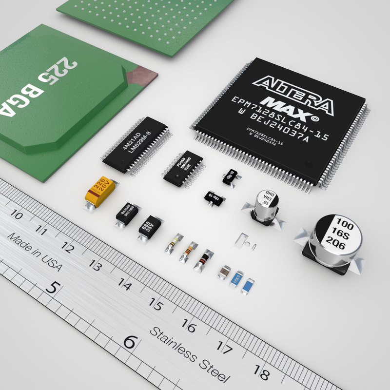 3d electronic components