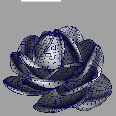 rose flower 3d obj