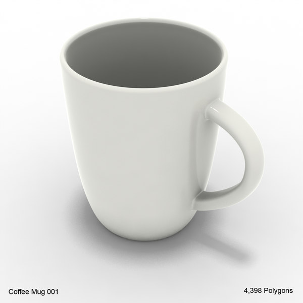 3d coffee mug model