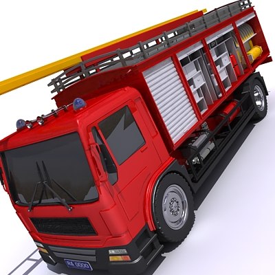 Fire Engine 3D Models for Download | TurboSquid
