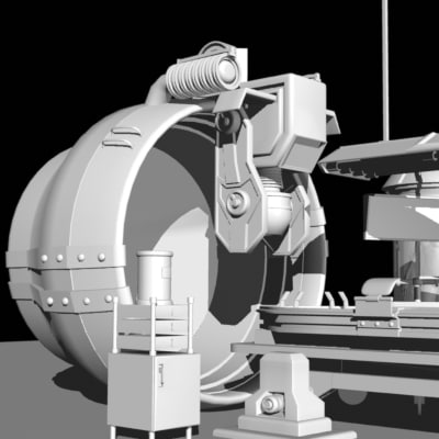 c4d interior laboratory