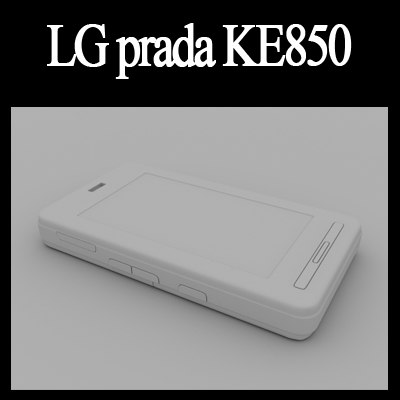 max lg prada ke850 phone