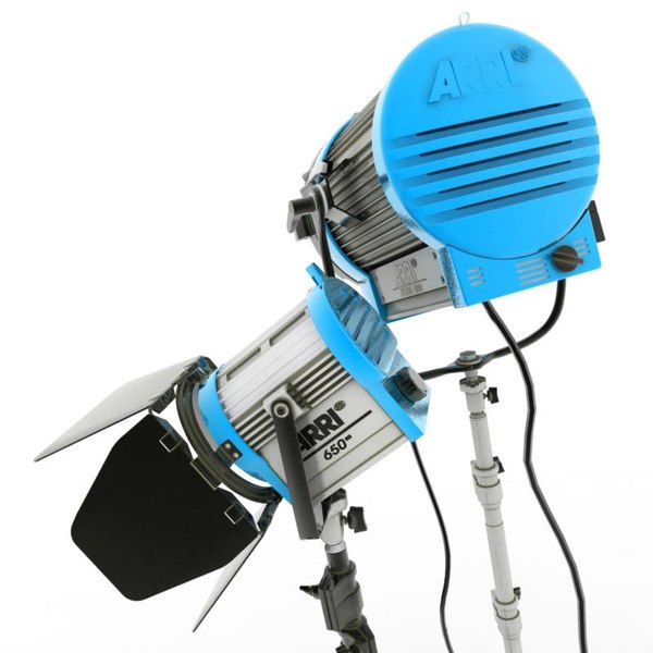 3ds max professional studio lights arri