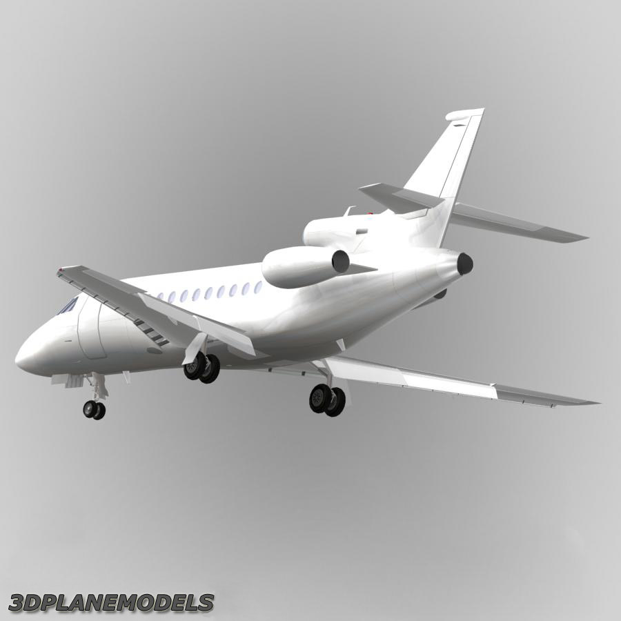 dassault falcon business jet 3d model