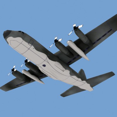 3d model spectre ac130