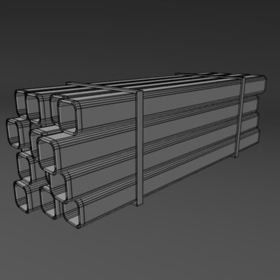 pipes 3d model