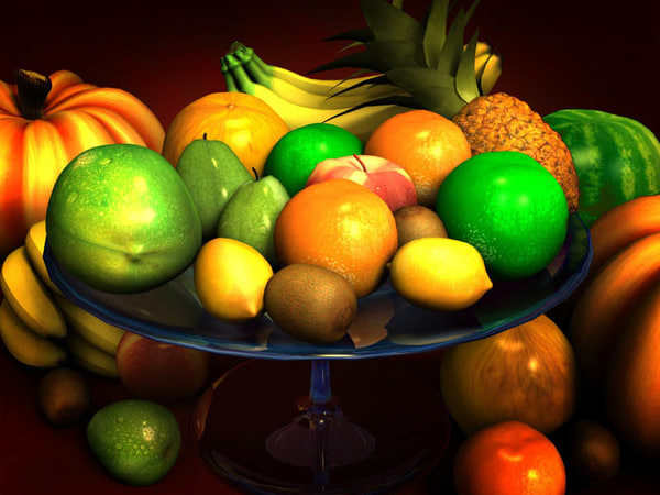 modelo 3d frutas - TurboSquid 368982
