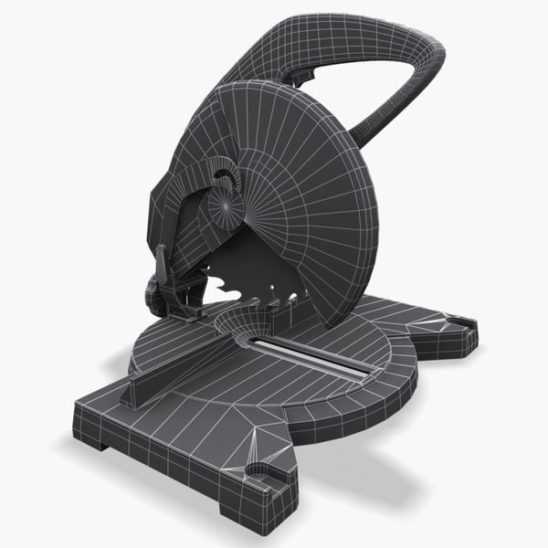 3d model chop saw