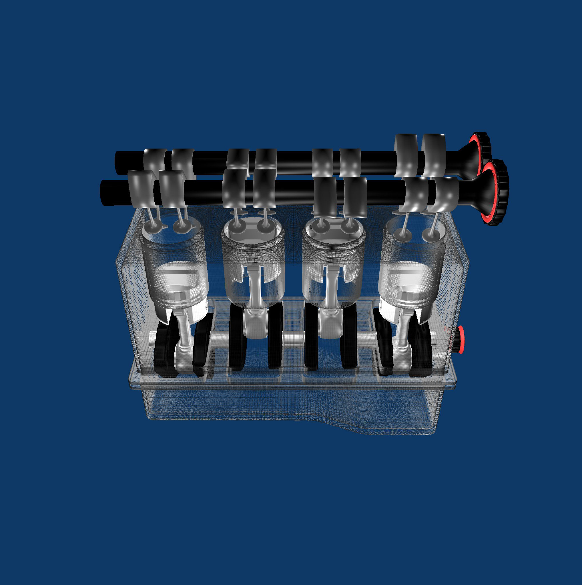 free intake 3d model