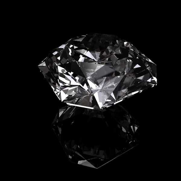 3d flanders cut diamond model