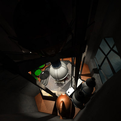 spooky mad laboratory 3d model