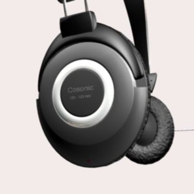 3d model cosonic headphone