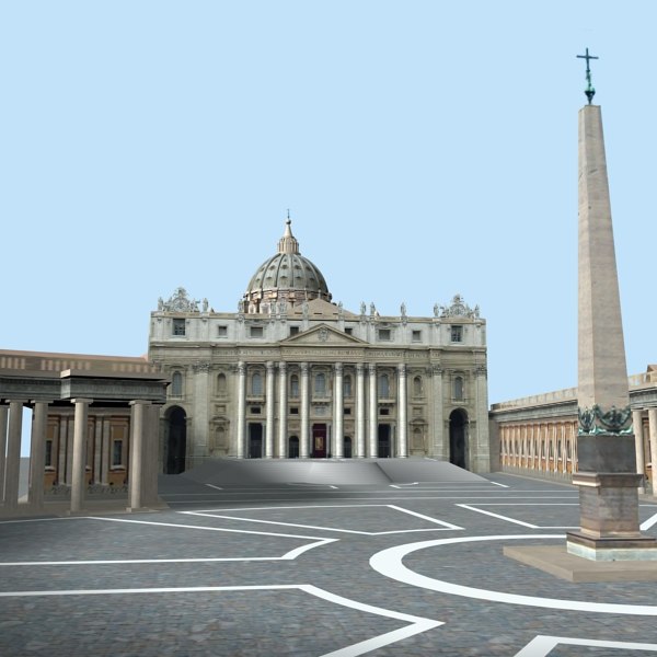 3D Vatican Models | TurboSquid