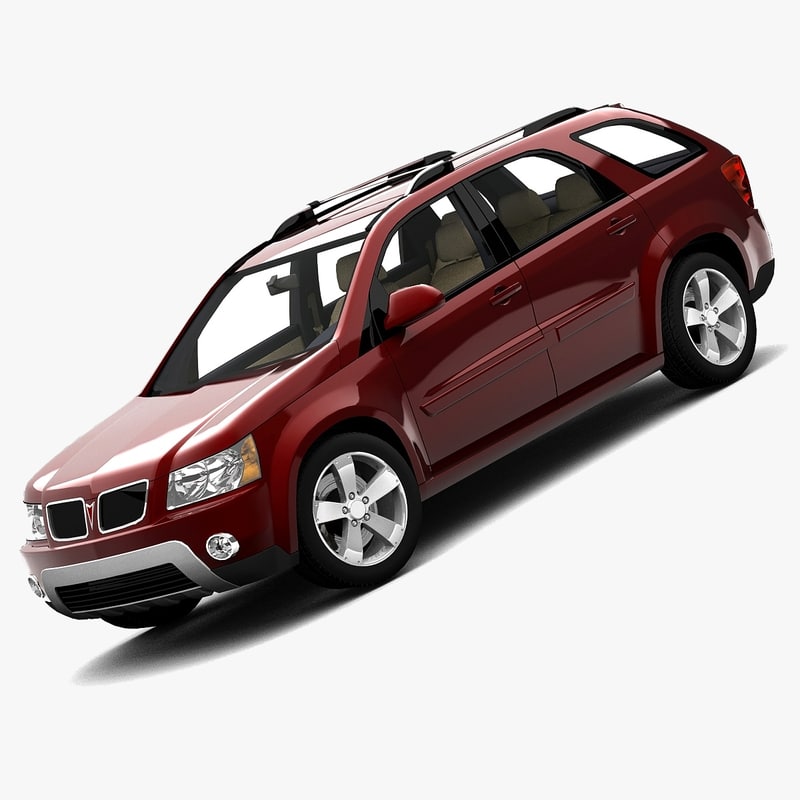 pontiac torrent 2008 3d model