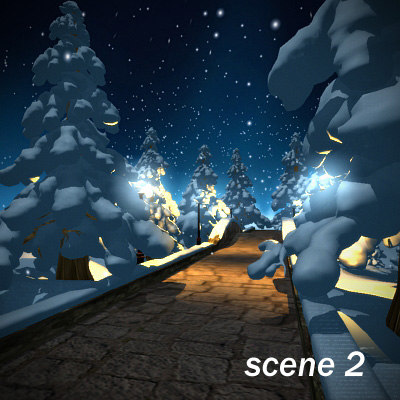 max winter scenes snowman snow