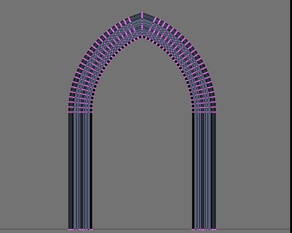 blend gothic arch