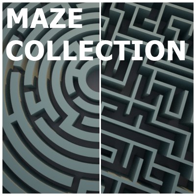 obj maze hedges