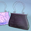 3d handbags twisted wire handle model