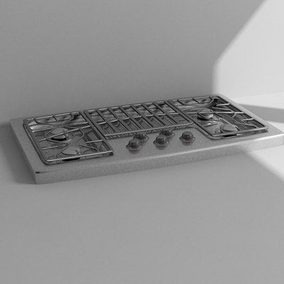 cooktop 3d obj