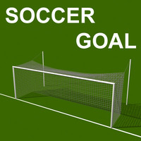 Soccer Goal 3D Models for Download | TurboSquid