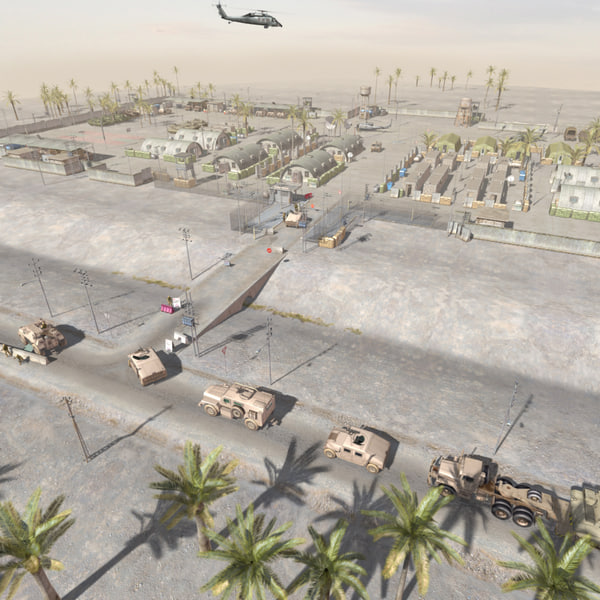 3d war scenario multi format