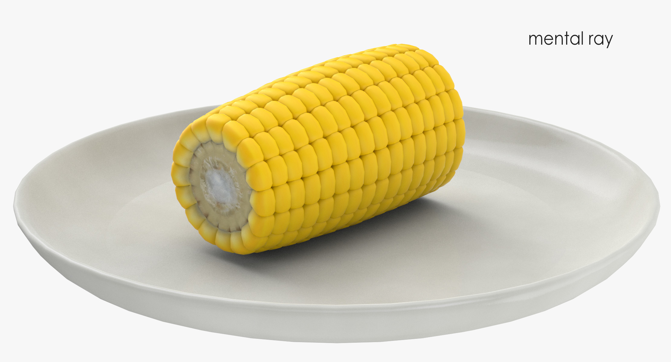 cob corn 3d model