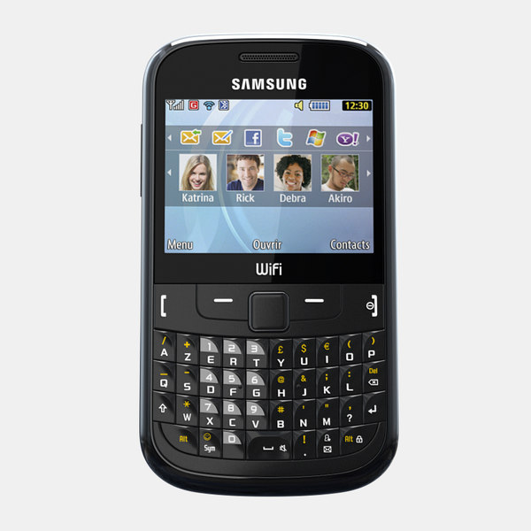 samsung chat 335 mobile phone obj