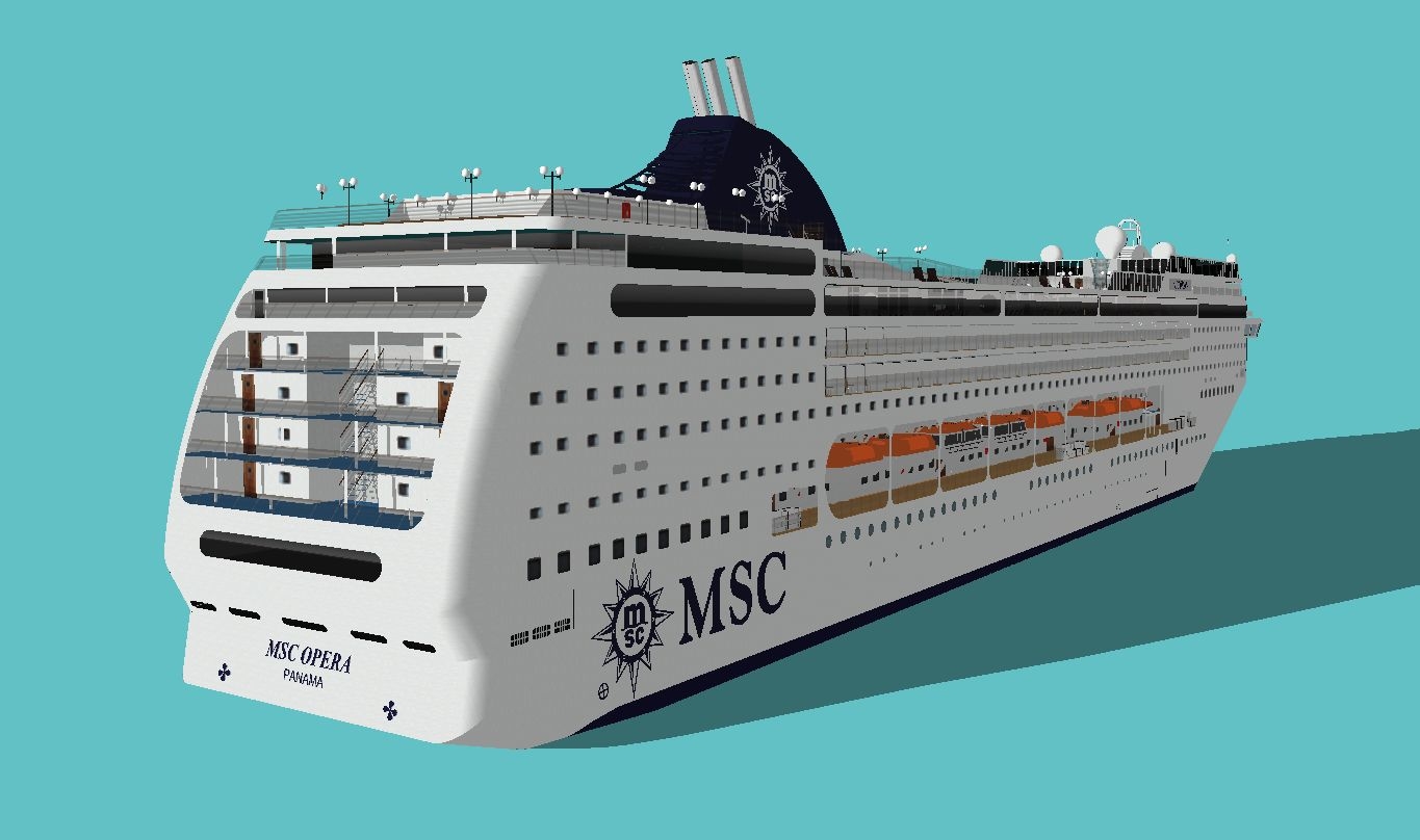 modèle 3D de MSC Cruises - Opéra - TurboSquid 688396