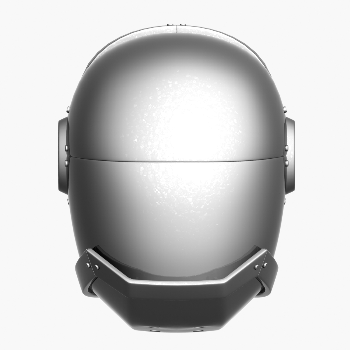 robot helmet 3d max