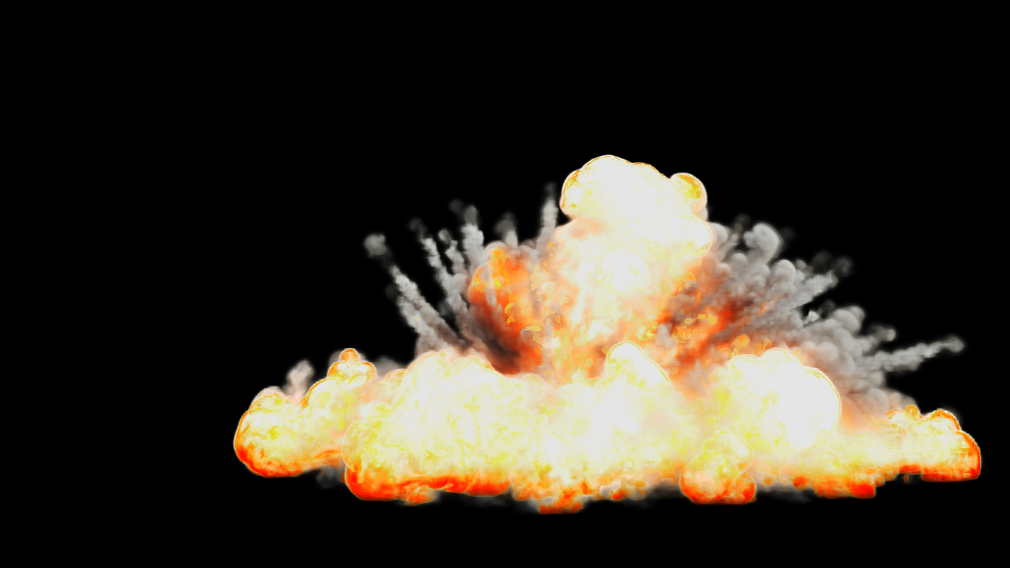 fumefx explosion asset 3d max