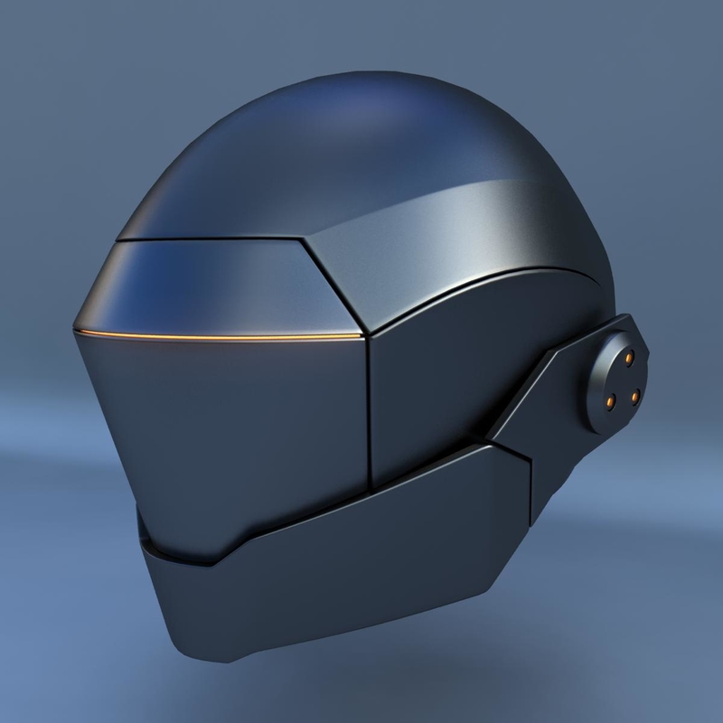 modelo 3d Cabeza de robot h - TurboSquid 869756