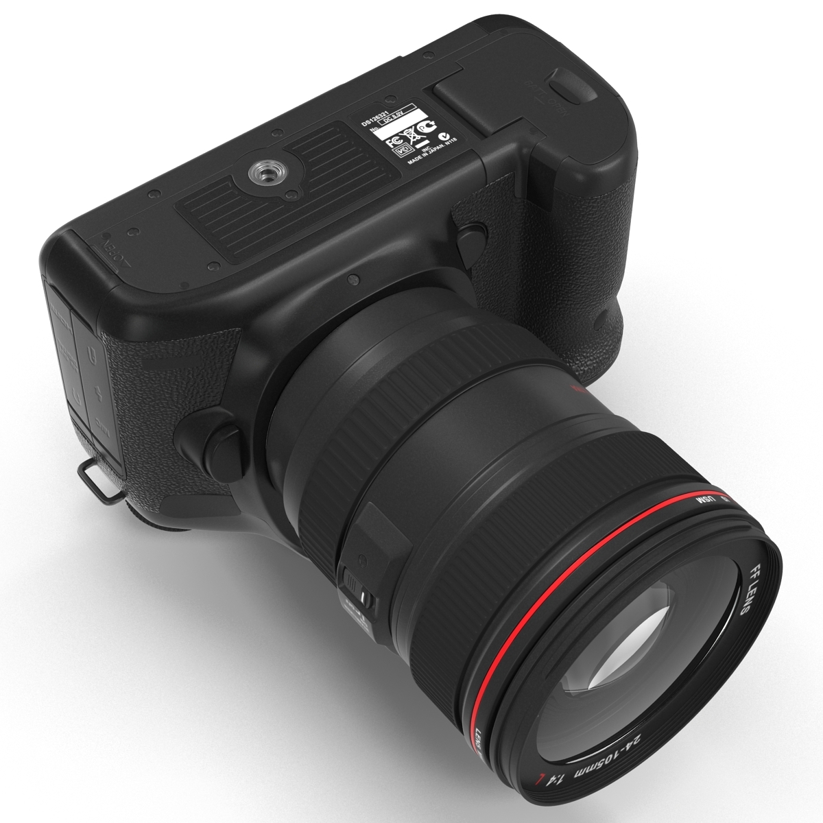 digital camera slr generic 3d model