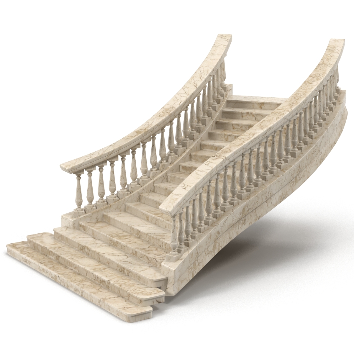 3d model stairs 2
