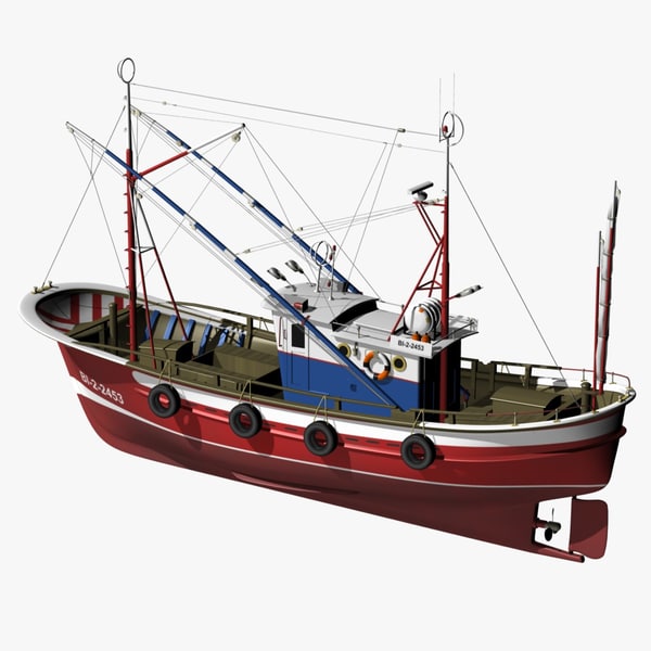 Boat ship fish 3D | 1146348 | TurboSquid