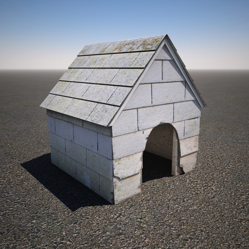 3D Dog House Shelter 3d-dog-house-shelter