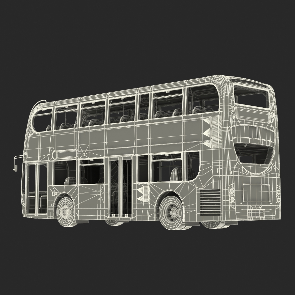3d model london bus enviro 400