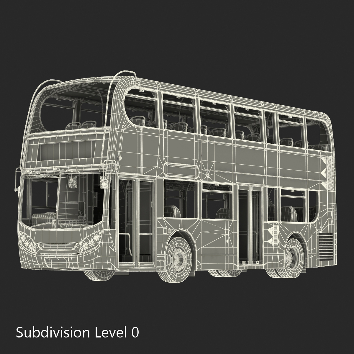 3d model london bus enviro 400